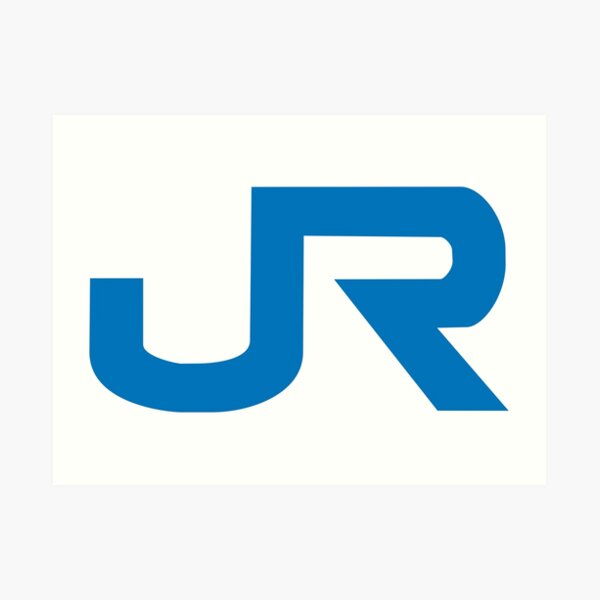 "Japan Railways - JR West Logo " Art Print by peteroldfield | Redbubble