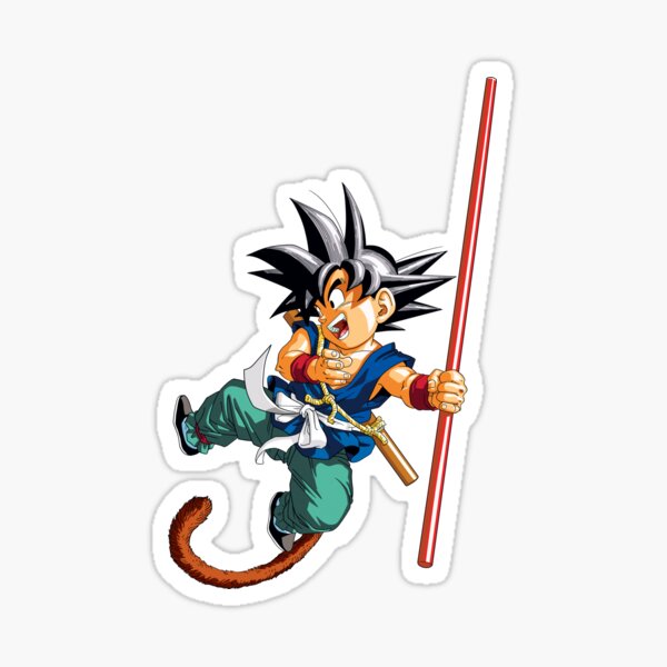 "Son Goku" Sticker for Sale by AndyArtic | Redbubble