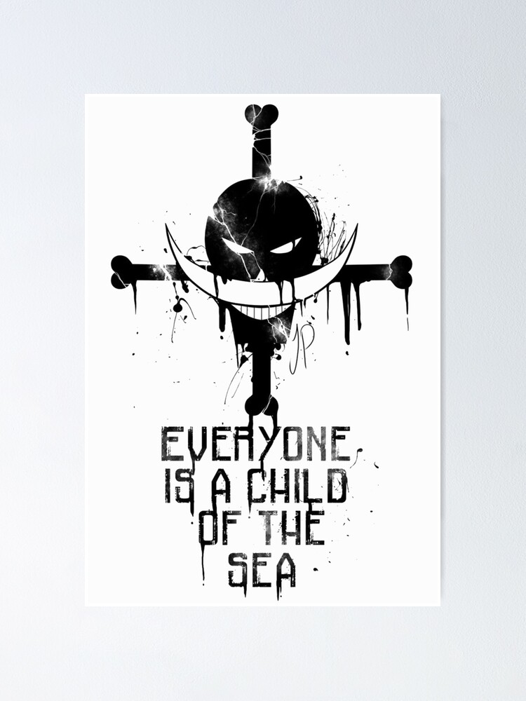 Whitebeard Is The Strongest Man In The World Poster For Sale By