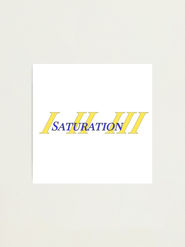 "Brockhampton Saturation Trilogy Logo" Photographic Print for Sale by ...