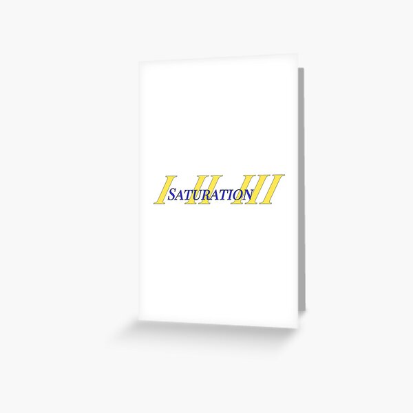 "Brockhampton Saturation Trilogy Logo" Greeting Card for Sale by ...