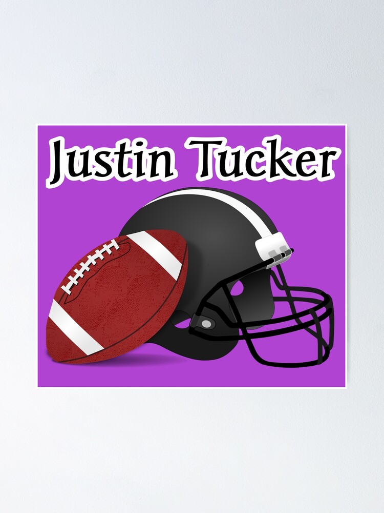 "Justin Tucker" Poster for Sale by BetterN | Redbubble