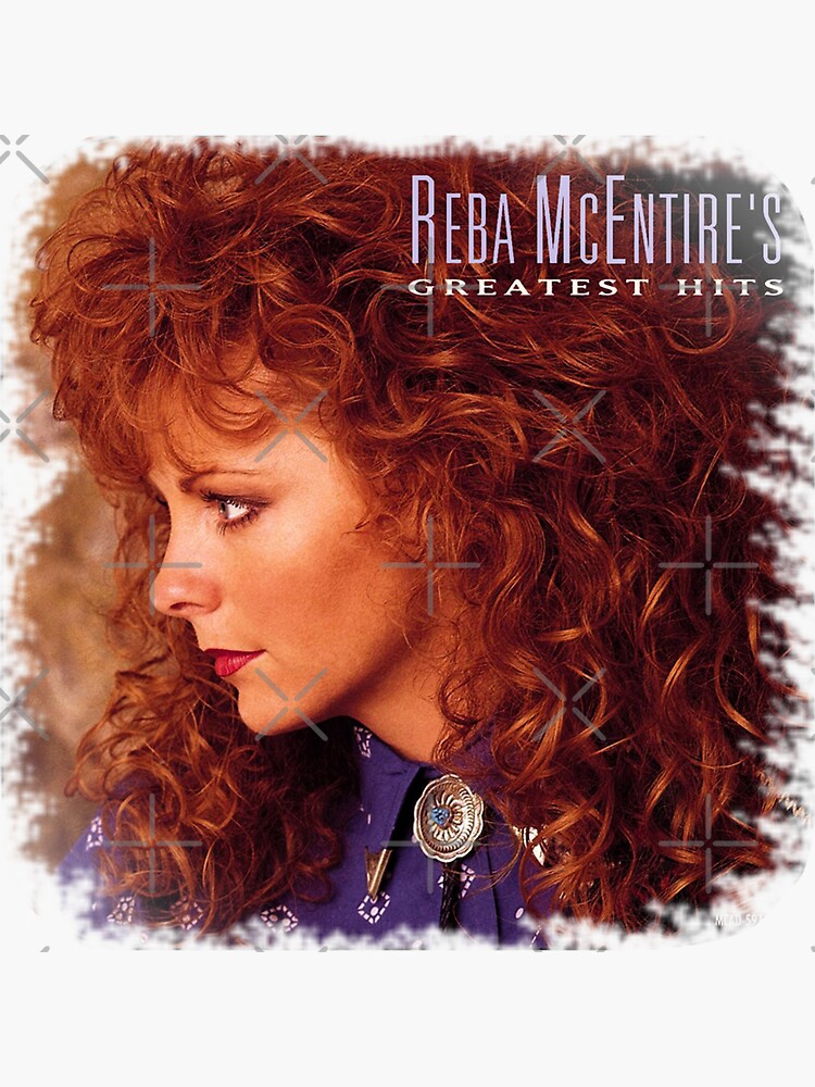 "Reba Classic Vintage" Sticker for Sale by SavannahMatthew | Redbubble