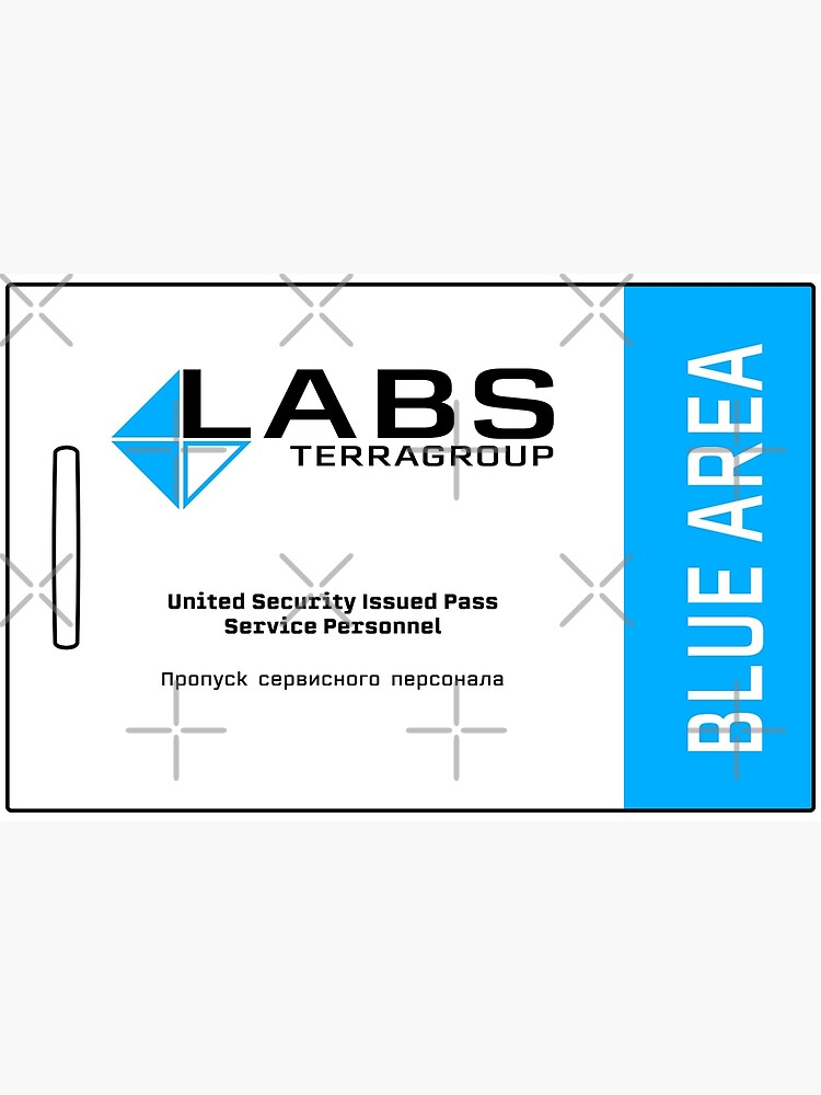 "Escape From Tarkov Labs Blue Keycard " Photographic Print by ryogm ...