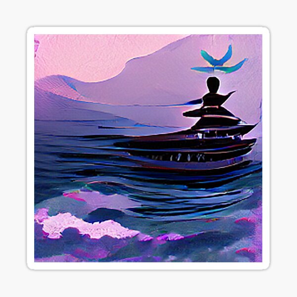 "Calm Spirit" Sticker by UnicornUSA | Redbubble