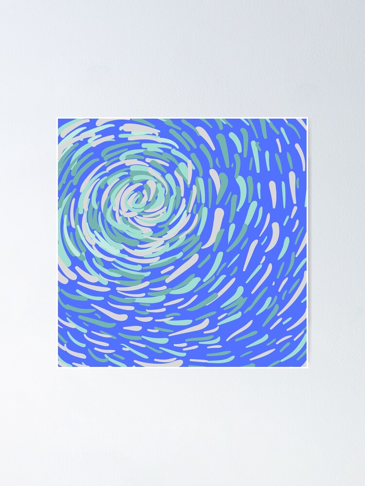 "rotation colors " Poster for Sale by anas99wac | Redbubble