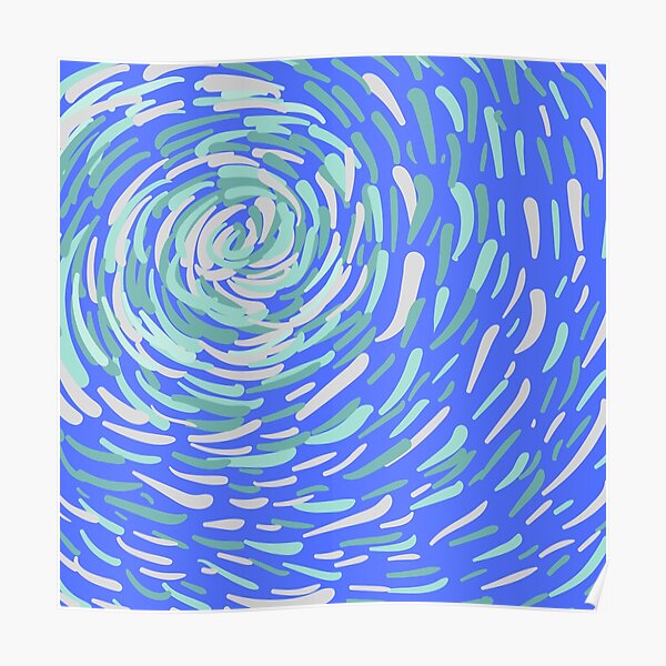 "rotation colors " Poster for Sale by anas99wac | Redbubble