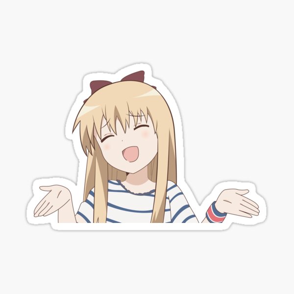 "kyouko shrug" Sticker for Sale by snailhunter66 | Redbubble