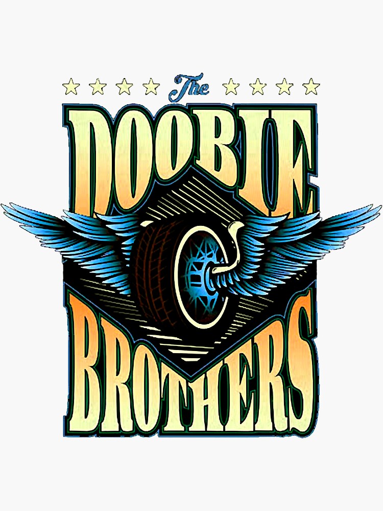 "The Doobie band best logo Essential" Sticker by ShawnaM01 | Redbubble