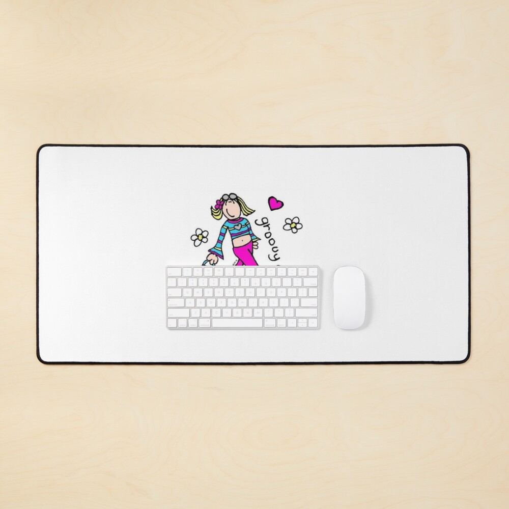 "Groovy Chick" Sticker for Sale by HydrangeaHollow | Redbubble