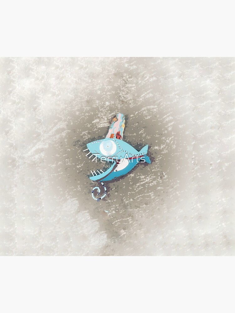 "Boho Fish 12 Coastal Design Style A Edited PHOTO of Wooden Fish Wall ...