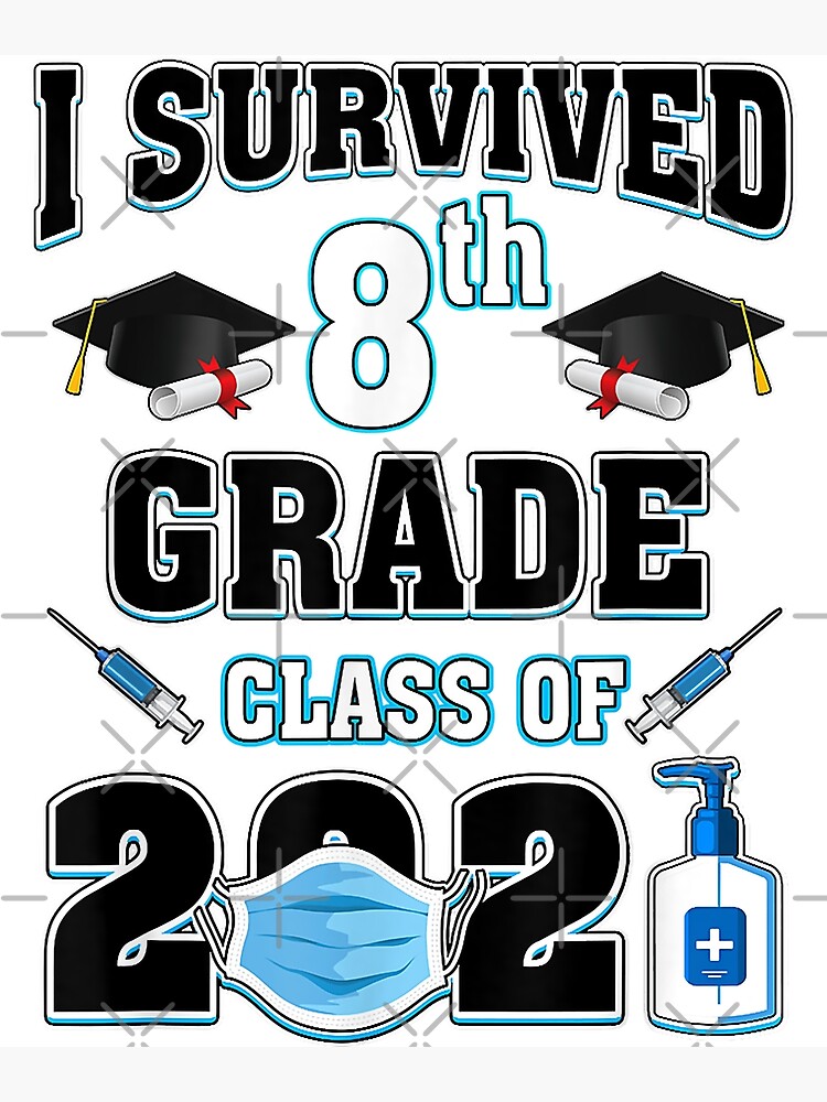 Lámina fotográfica «Linda graduación de octavo grado Sobreviví a la ...