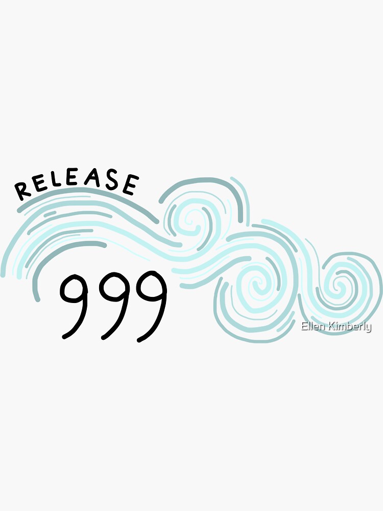 "999" Sticker for Sale by akahinata | Redbubble