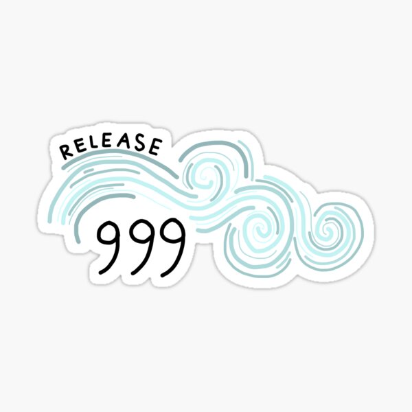 "999" Sticker for Sale by akahinata | Redbubble