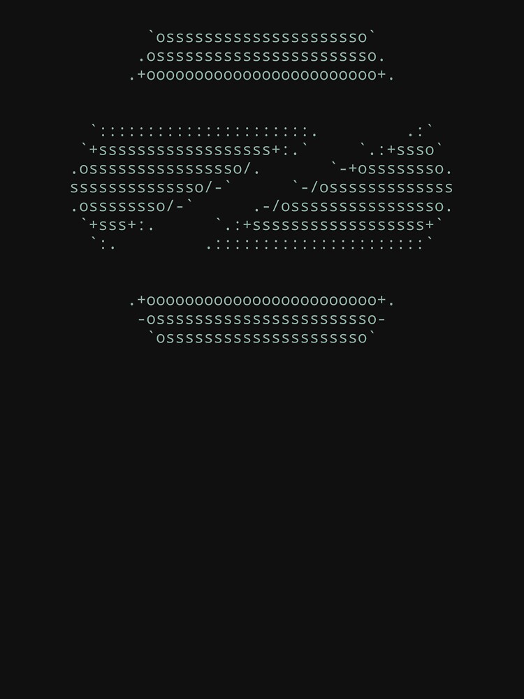 "Zorin OS Linux Neofetch ASCII Art Logo" T-shirt for Sale by WhateverIs ...
