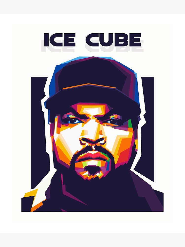 "Ice Cube Pop Art Artwork" Poster for Sale by Eatingnoodle | Redbubble