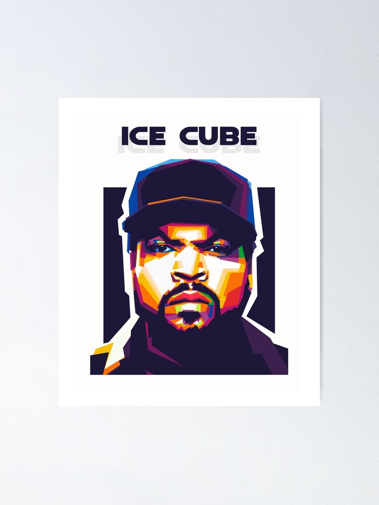 "Ice Cube Pop Art Artwork" Poster for Sale by Eatingnoodle | Redbubble