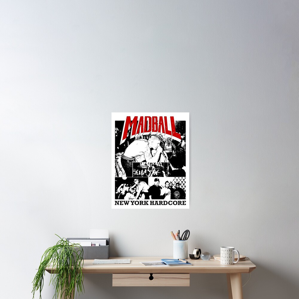 Poster « Madball », par lindseyfuhrman | Redbubble