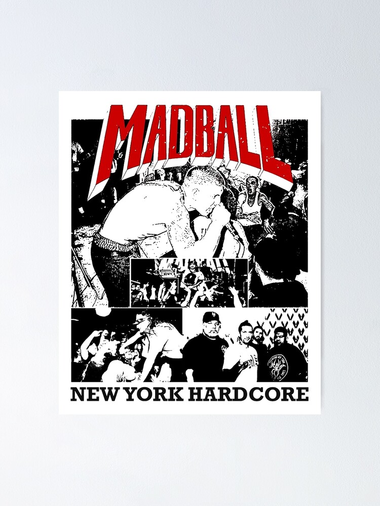 Poster « Madball », par lindseyfuhrman | Redbubble