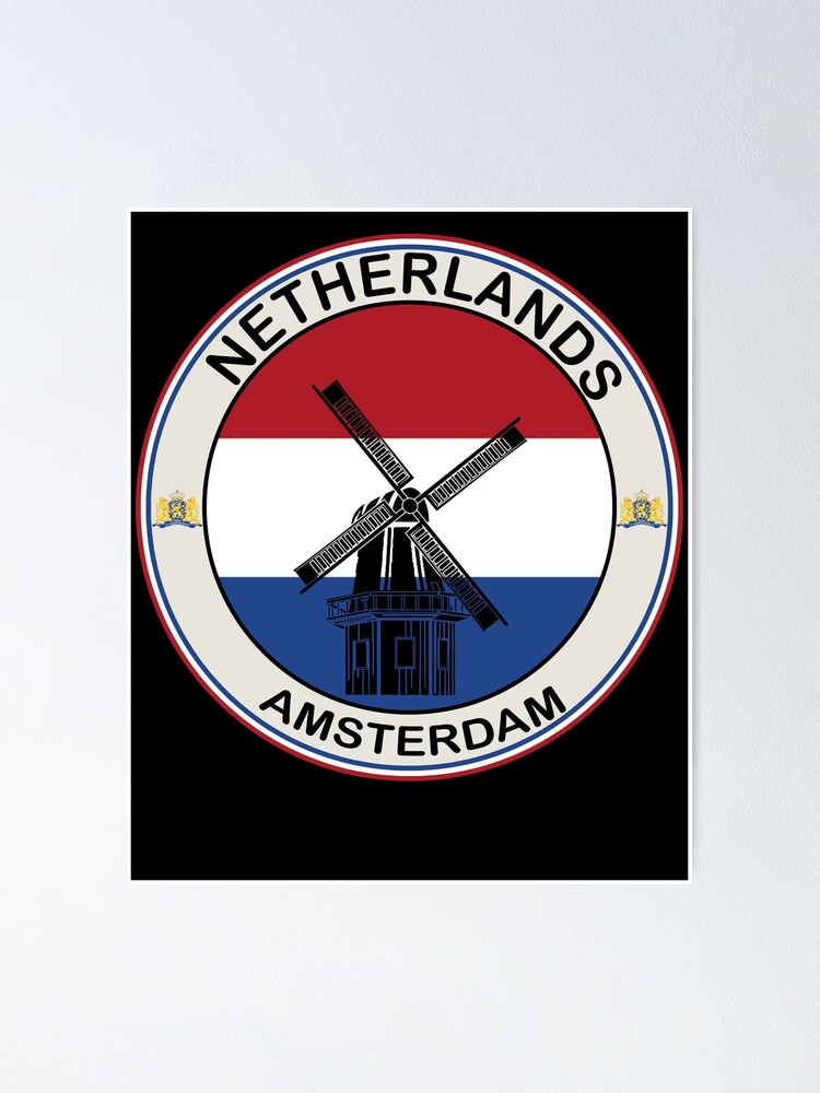 "Netherlands Emblem" Poster for Sale by Gina-Driada | Redbubble