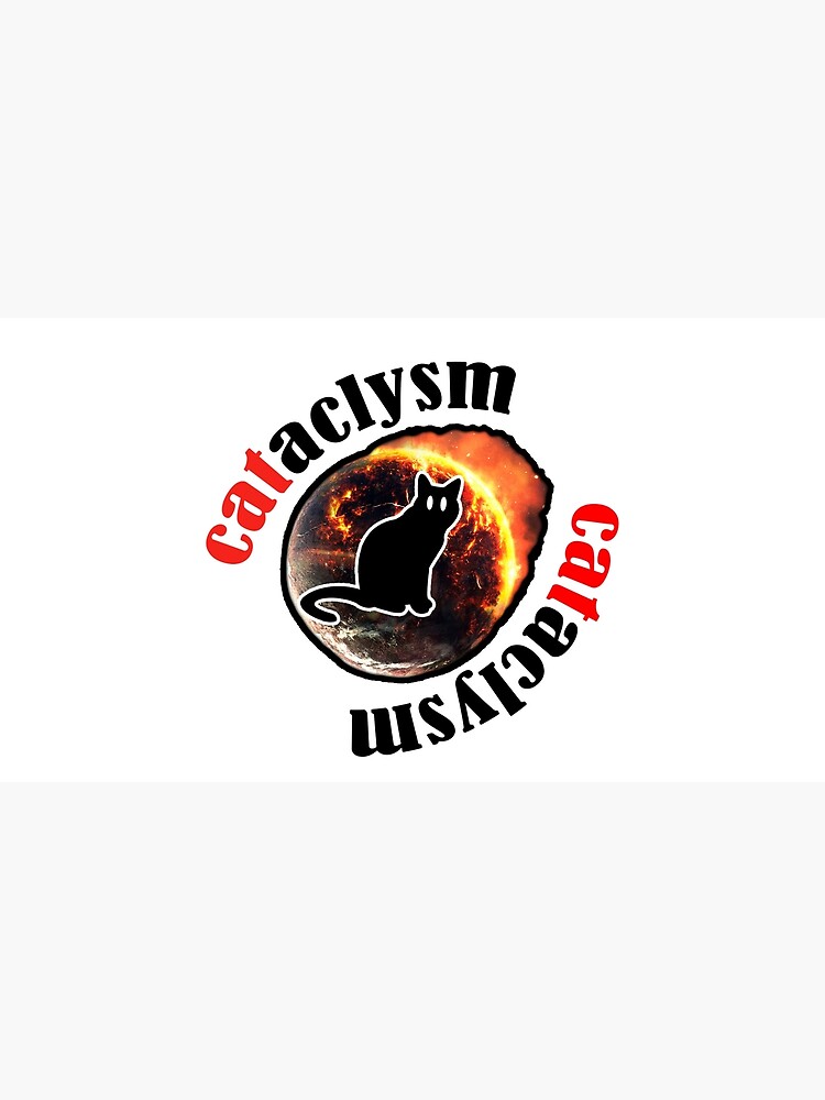 "Cataclysm - Holly cat" Poster for Sale by BandEllington | Redbubble
