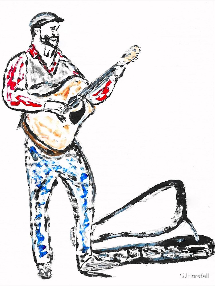 "Busker " Poster by SJHorsfall | Redbubble