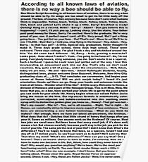 Bee Movie Script Meme: Posters | Redbubble