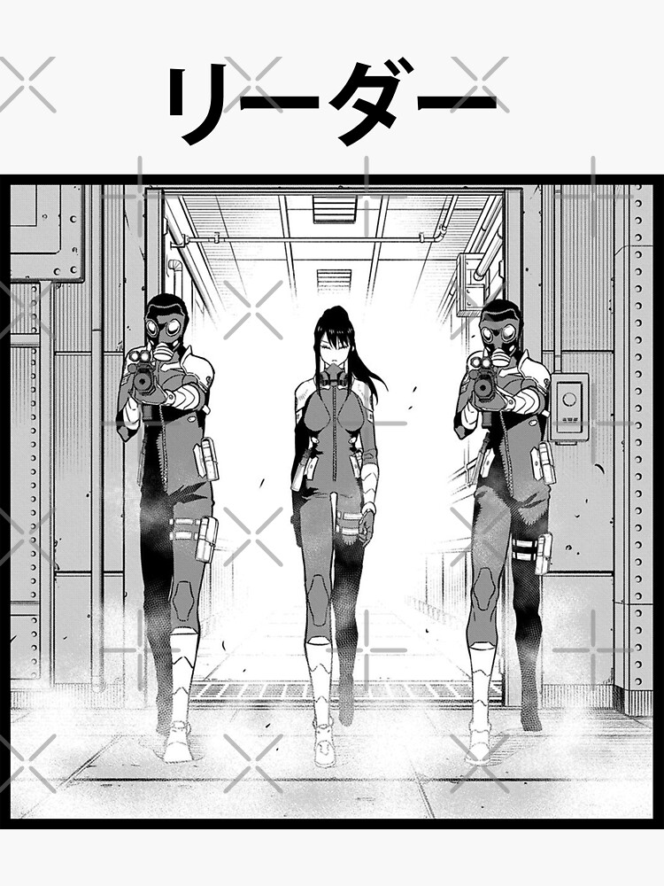 "KAIJU 8 MINA ASHIRO" Sticker for Sale by SpikeZEM | Redbubble