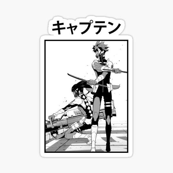 "KAIJU 8 MINA ASHIRO AND NARUMI" Sticker for Sale by SpikeZEM | Redbubble