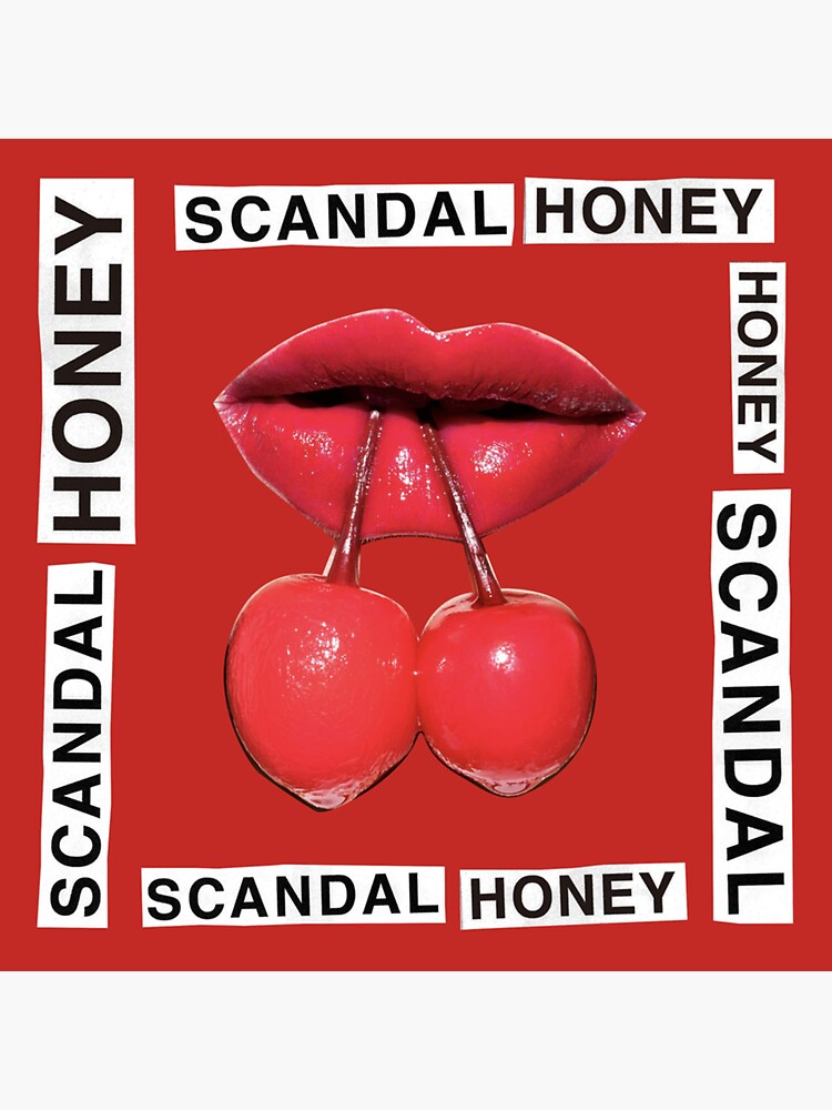 "Scandal - Honey Sticker" Sticker for Sale by reaulta | Redbubble