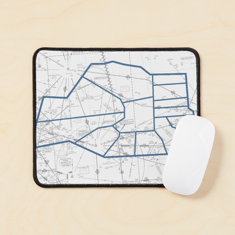 "ZAU Chicago Center Air Traffic Control ATC Artwork" Poster for Sale by ...