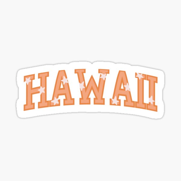 "Hawaii VSCO" Sticker for Sale by rodrigoledesma | Redbubble