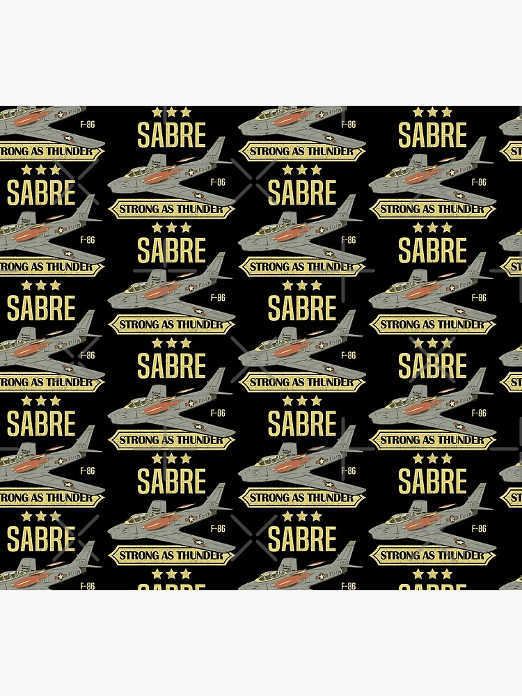 "Vintage F-86 Sabre Sabrejet Korean War Plane Aircraft Aviator Gift ...