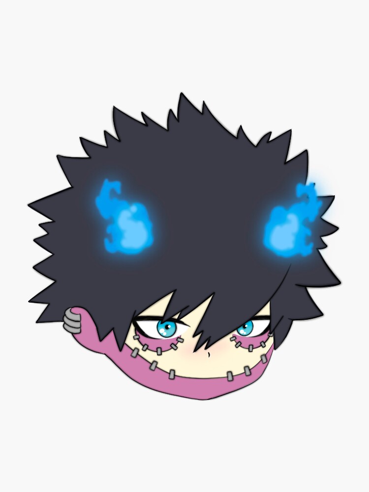 "Chibi Dabi" Sticker for Sale by AqqlePieShop | Redbubble