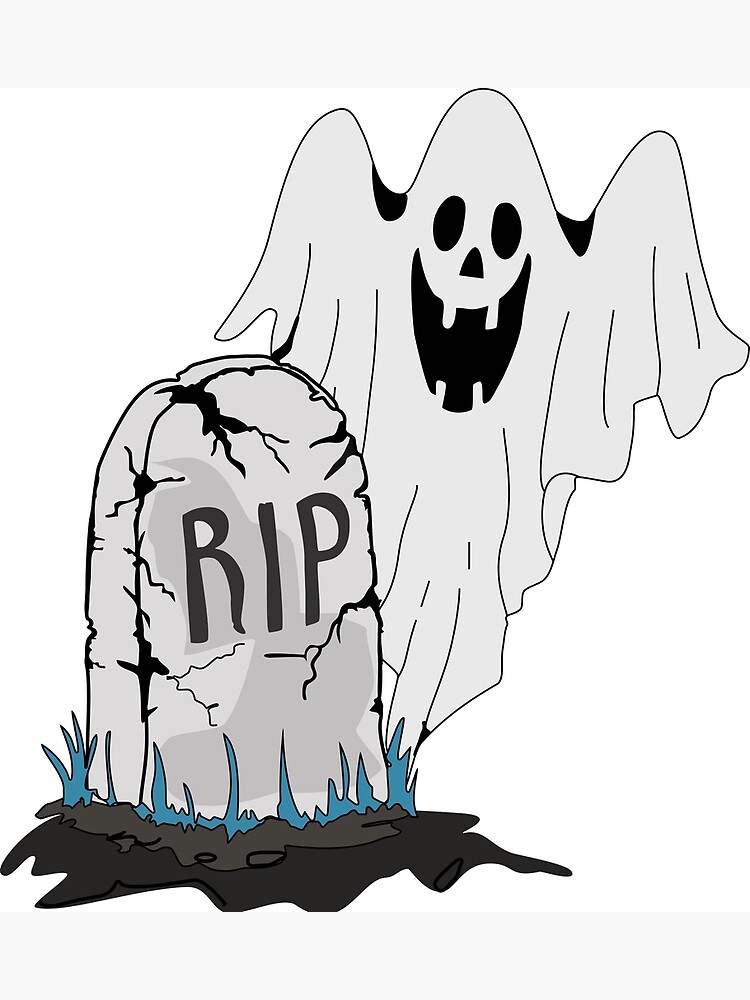 "Rip and Ghost" Poster for Sale by ushanArt | Redbubble
