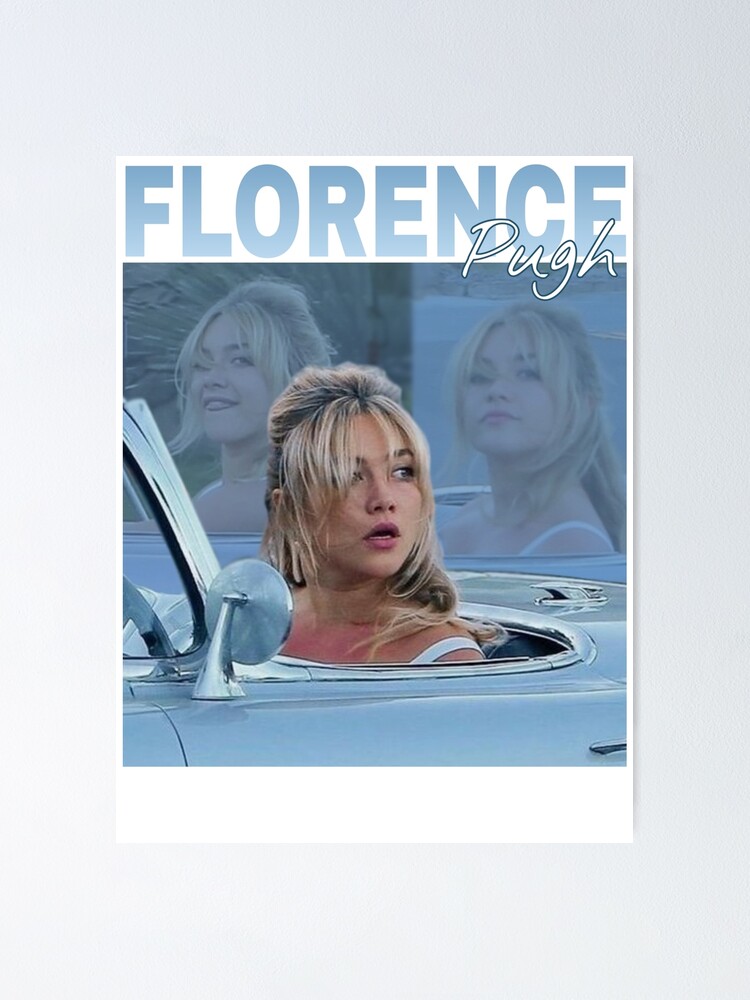 "Florence Pugh " Poster for Sale by loomontoia | Redbubble
