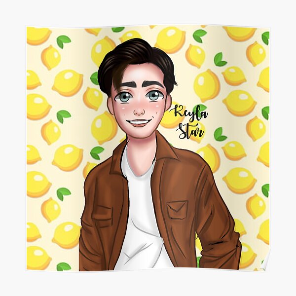 Aidan Gallagher Poster For Sale By Keylastar3 Redbubble