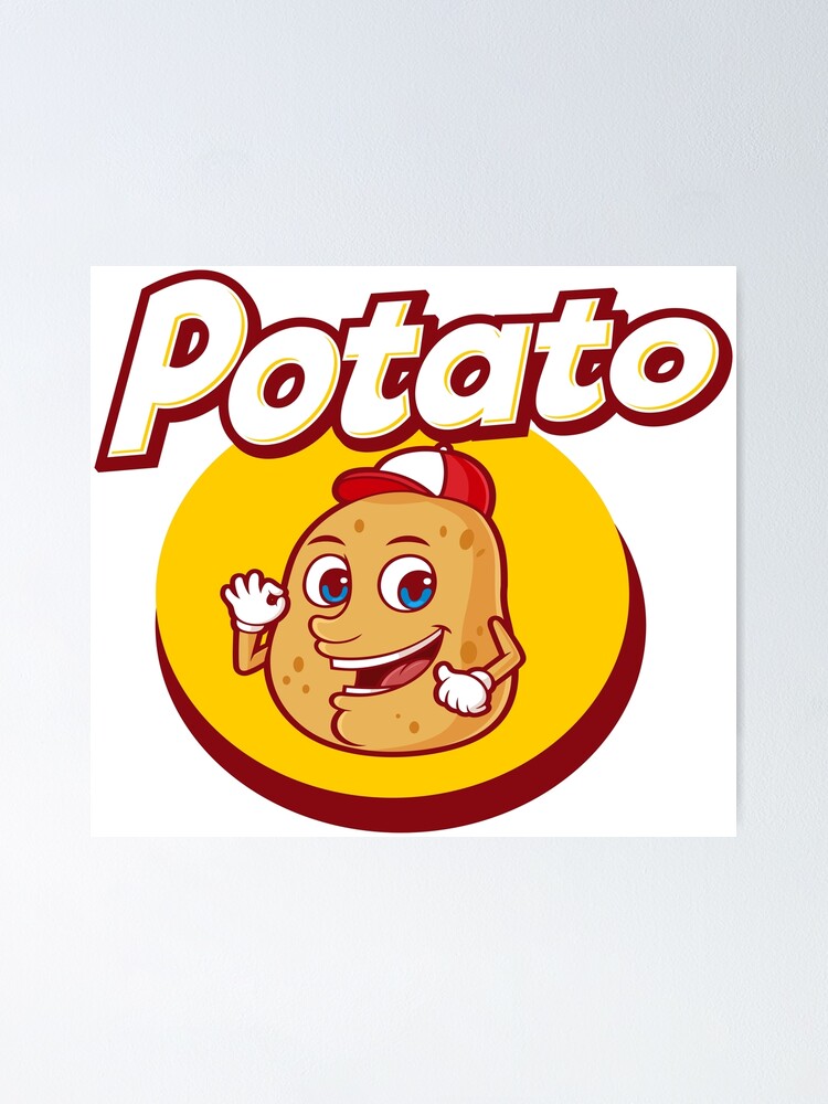 "Cute spud potato" Poster by Fancysdesign | Redbubble