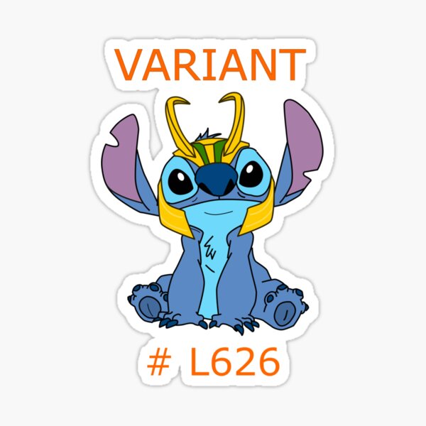 Pegatina «Dios de las travesuras Variante Stitch Loki | Regalo perfecto ...