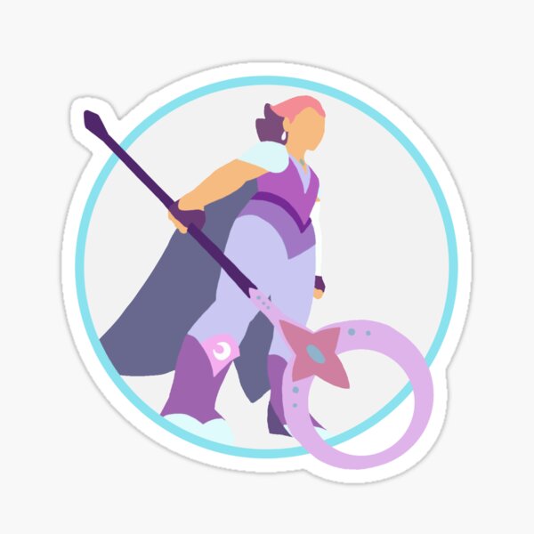 "Princess of Power Fanart" Sticker for Sale by sunsandstars | Redbubble