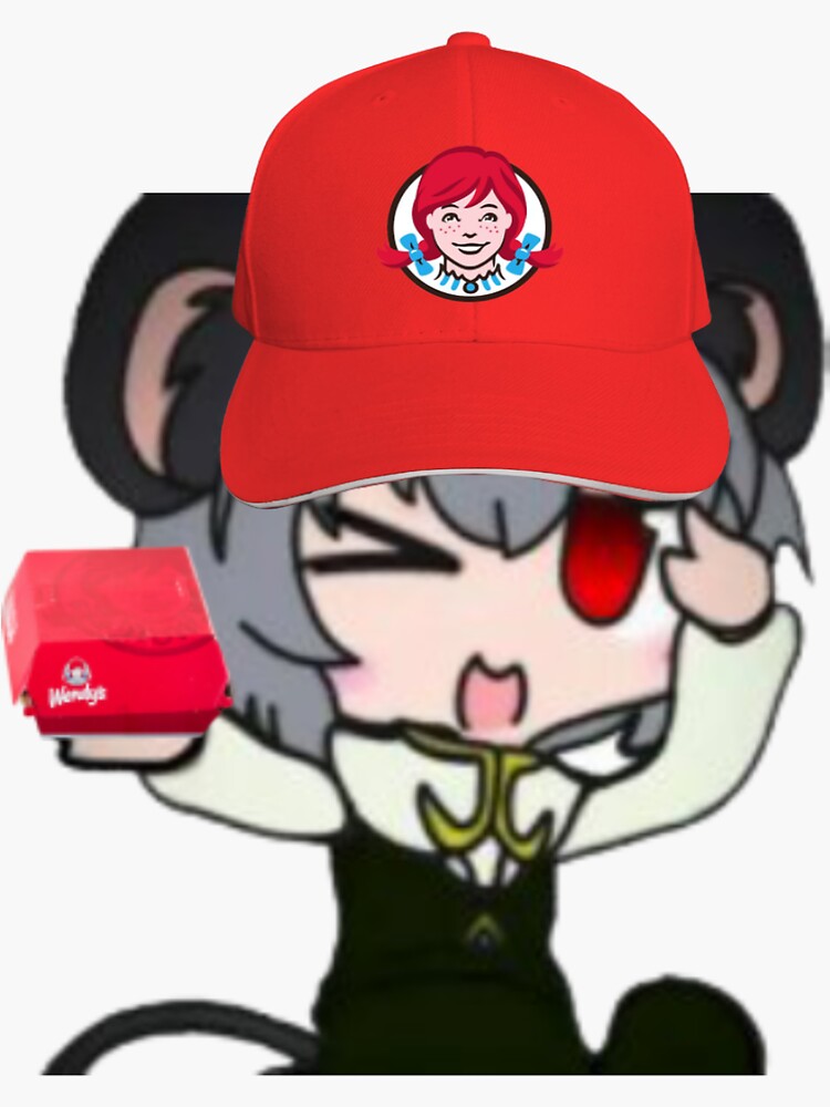 "Nazrin Wendys | Nyn Wendys | Touhou" Sticker for Sale by NimNom123 ...