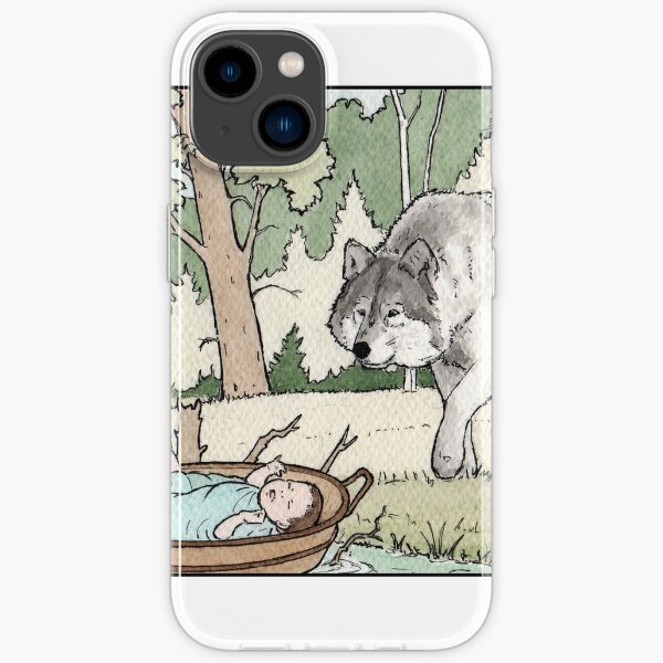 "Romulus and Remus and the wolf" iPhone Case for Sale by ChristmasPress ...