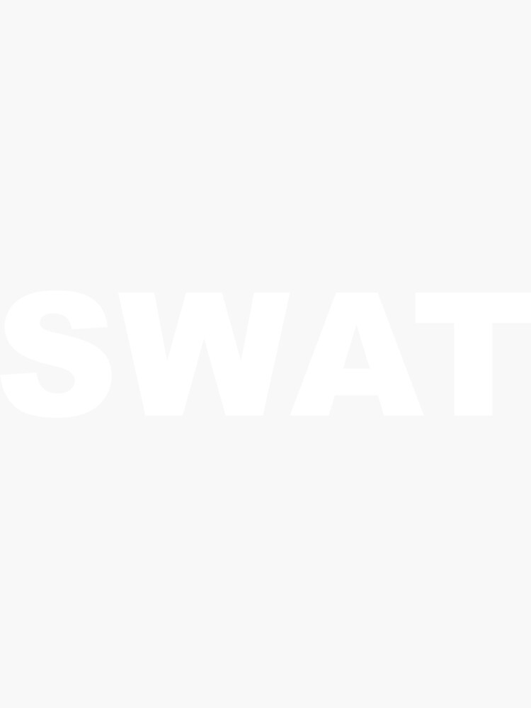 "Law Enforcement SWAT graphic" Sticker for Sale by ConceptLT | Redbubble
