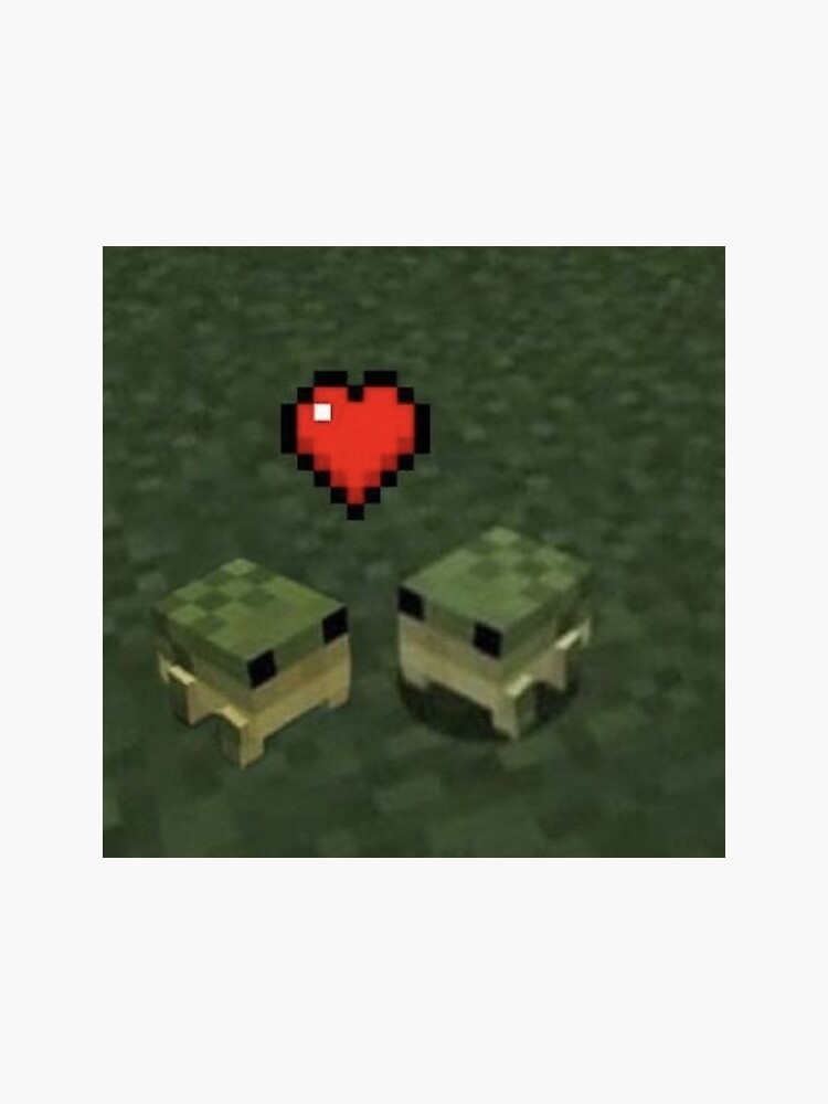 "minecraft frogs" Sticker for Sale by mtngbl | Redbubble