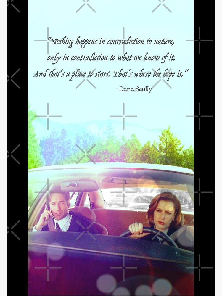 "Nothing Happens in Contradiction to Nature..." Premium Matte Vertical ...