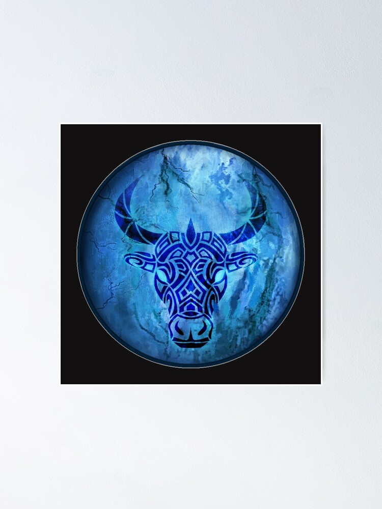 "Celtic Bull Symbol " Poster for Sale by Celtic-Whispers | Redbubble