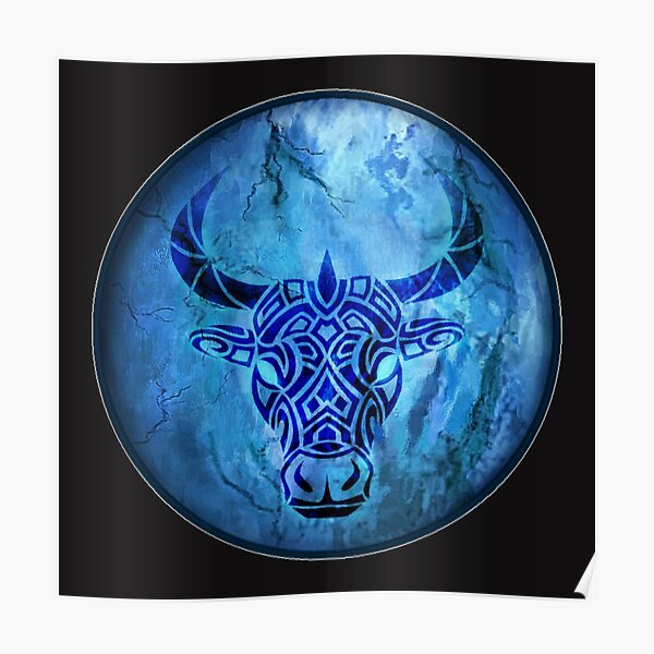 "Celtic Bull Symbol " Poster for Sale by Celtic-Whispers | Redbubble