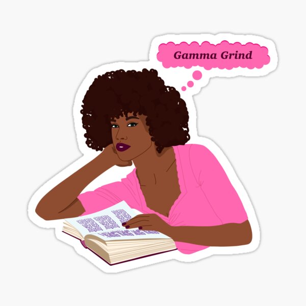 "Gamma Grind" Sticker by lrodrigu | Redbubble