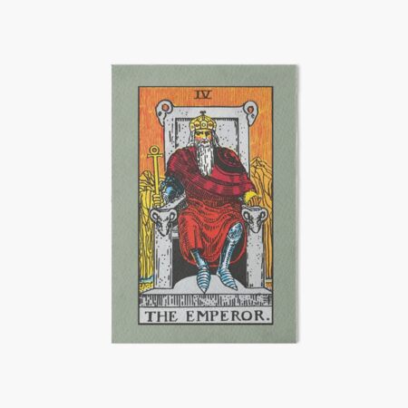 "The Emperor - Rider Waite Smith tarot" Art Board Print for Sale by ...