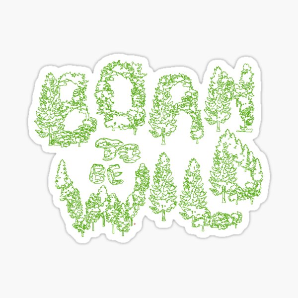 "Come save the forest" Sticker for Sale by fraga-ro | Redbubble